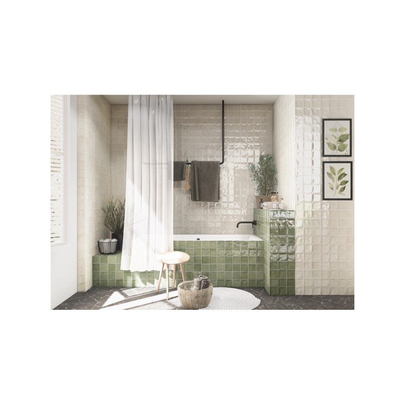 Série Dix Chaouen forest 20x20 Mainzu.