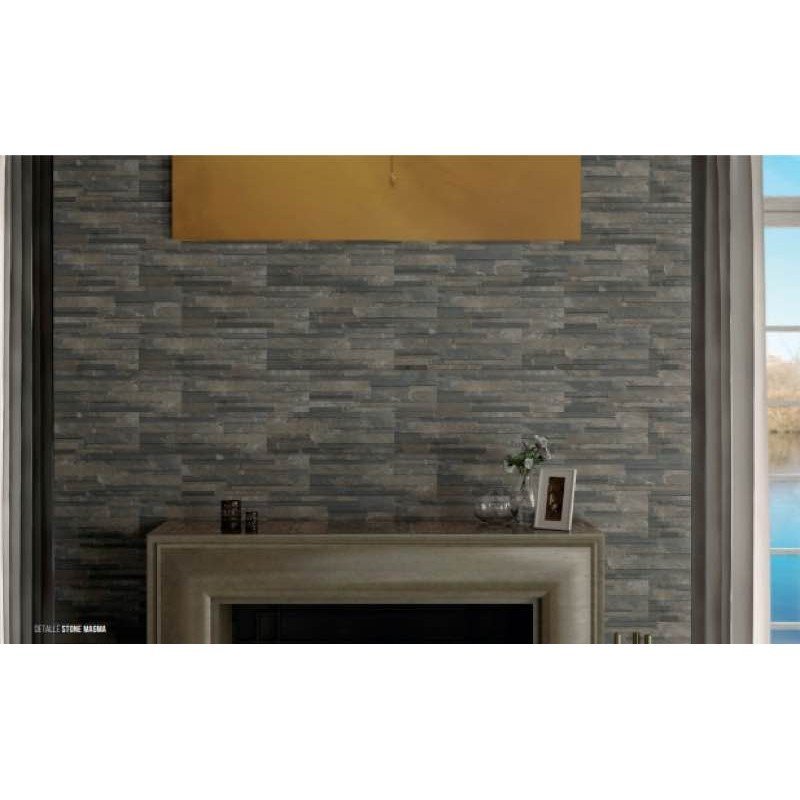 Série Stone Magma 17x52 parement grès cérame