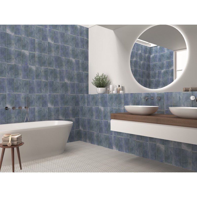 Série Riviera Bleu 15x30